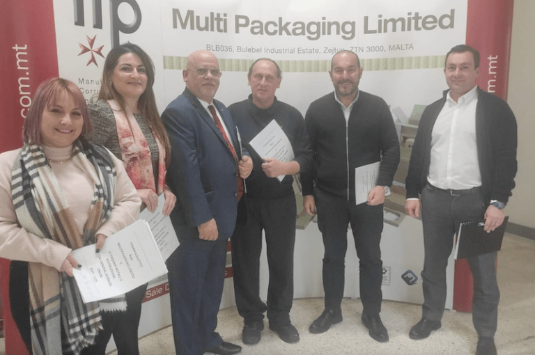 Il-GWU bi ftehim kollettiv għall-ħaddiema tal-Multi Packaging Ltd – General Workers Union Malta