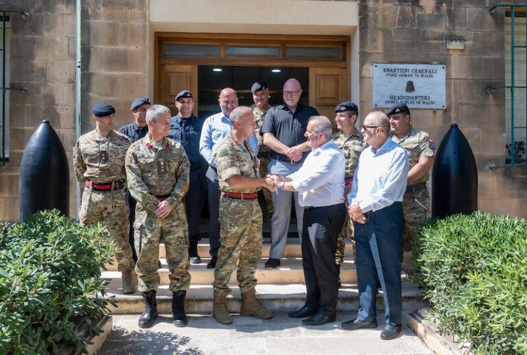 The GWU visits the Armed Forces of Malta – General Workers Union Malta