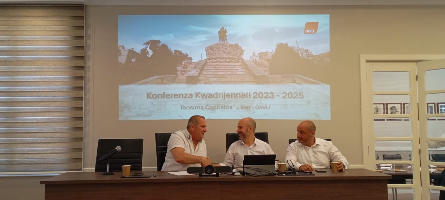 Kevin Abela kkonfermat Segretarju tat-Taqsima GWU Ospitalità u Ikel ...